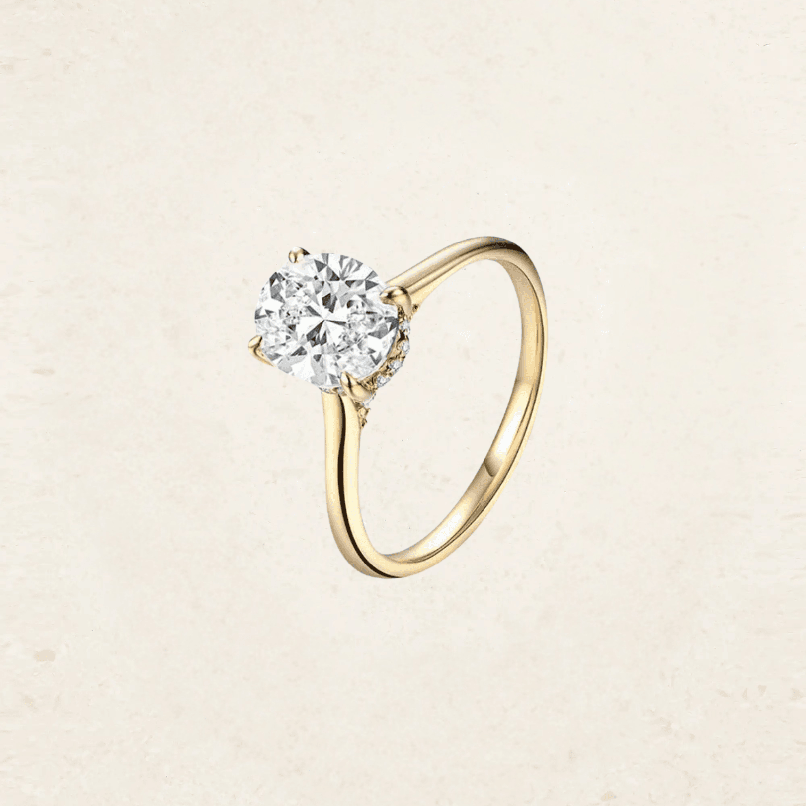 Gold Engagement Rings Lab Made & Affordable Styles | Margalit Rings ...