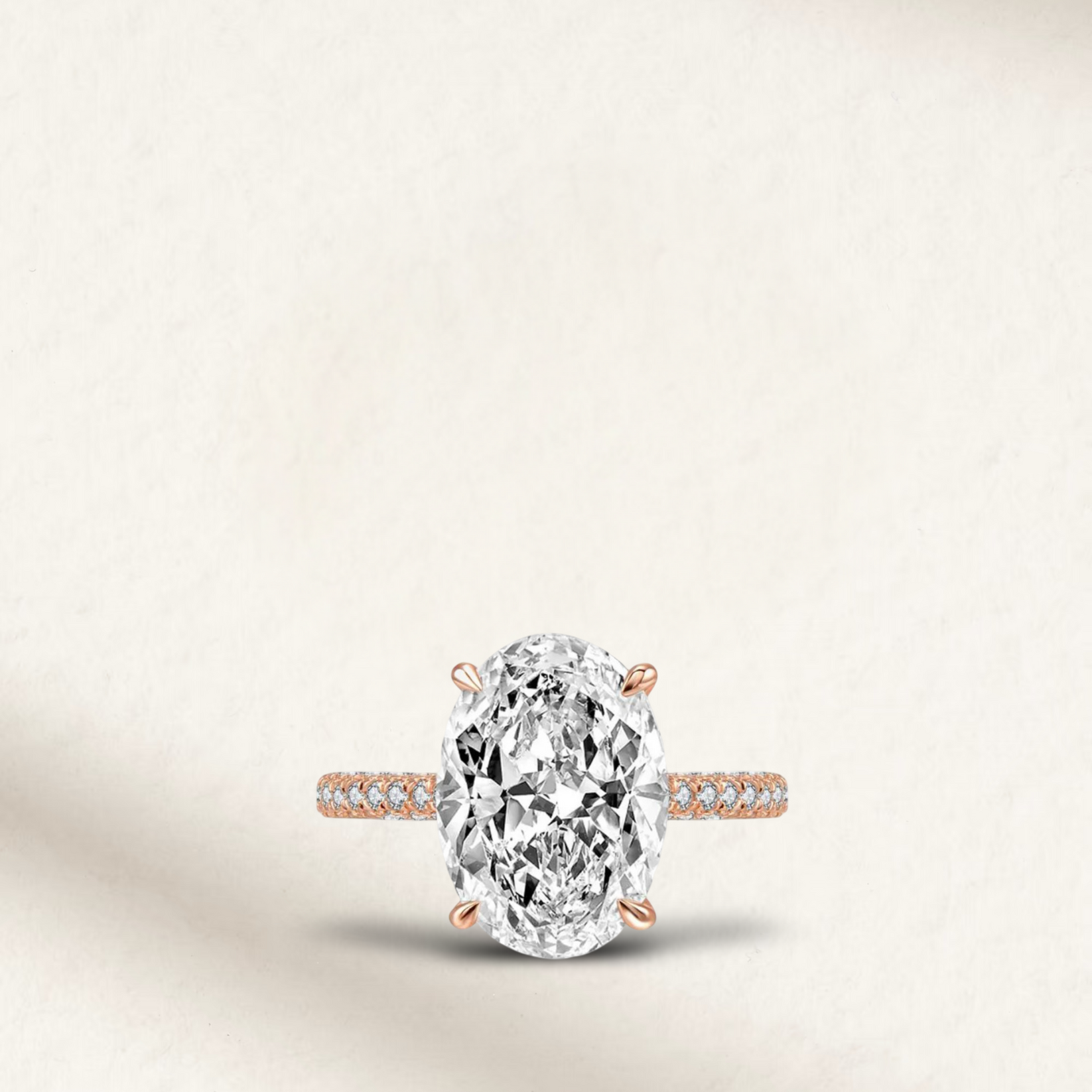 Blake Lively Engagement Ring, 5 Carats, Rose Gold | Affordable ...
